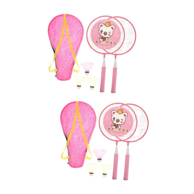 Sosoport 2 Sets Children's Badminton Racket Tennis Balls Toys Sweat ...