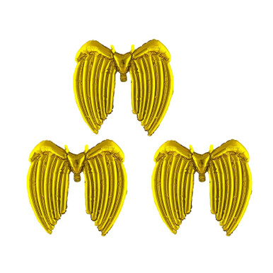 Large Angel Wings Foil Balloon Animals Balloons Gold Angel Mylar ...