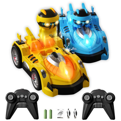 CHOWONE Battle RC Bumper Cars for Kindergarten Kids, Fun Sparring Match ...