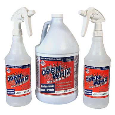 Oven Whiz Cleaner Oven and Grill Cleaner | Extra Safe| Includes 2 x ...