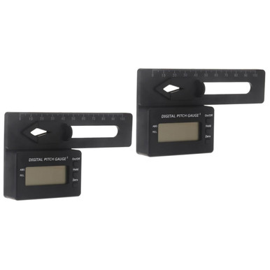 DOITOOL 2pcs Pitch Gauge Measures Pocket Pitch Gauge Main Blade Digital ...