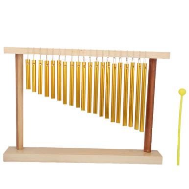 20 Note Table Chimes Single Row Chimes Bar Table Top Wind Chime Musical ...