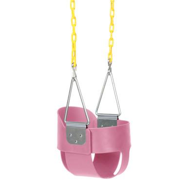 Eastern Jungle Gym Heavy-Duty High Back Full Bucket Toddler Swing Seat ...