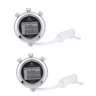 Milisten 2 Pcs Stopwatch Fitness Timer Digital Chronometer Electronic ...