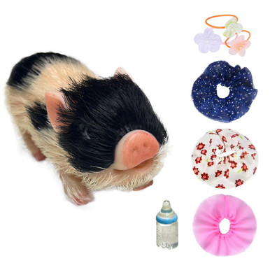 OtardDolls Reborn Piggy Dolls, 5 Inch Full Silicone Soft Lifelike Mini ...