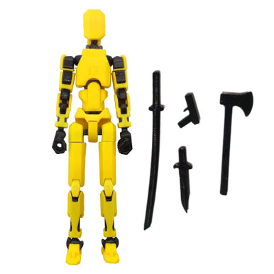 Wilitto Joint Man Multi-Jointed Movable Robot 3D Printed Mannequin Full ...