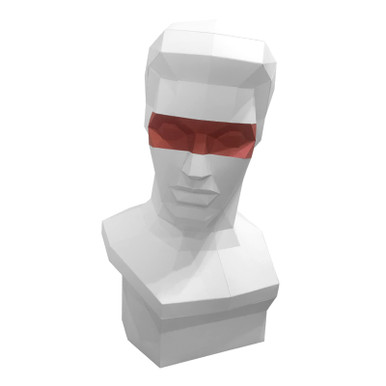 WLL-DP Character Statue Look 3D Paper Model DIY Origami Puzzle Paper ...