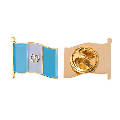Guatemala Country Flag Lapel Pin Enamel Made of Metal Souvenir Hat Men ...