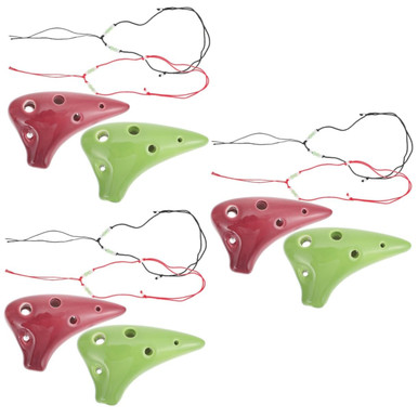 Totority 6 Pcs Mini Ocarina Creative Ocarina Wind Instrument Kids Toy ...