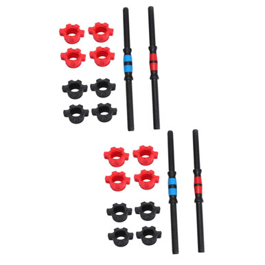 BESPORTBLE 2 Sets Dumbbell Bar Dumbbell Connecting Screw Nut Barbell ...