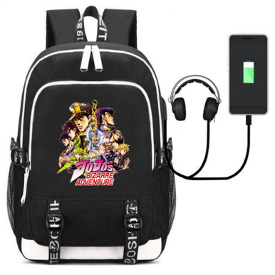 FIGHTINGGOLD JoJo Bizarre Adventure Backpack for College Rucksack ...