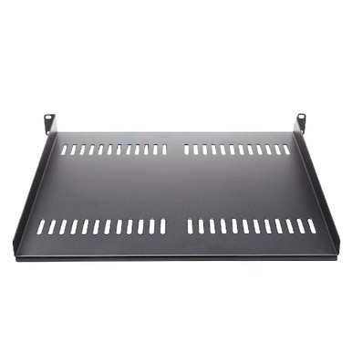 1U Server Rack Shelf Universal Vented Rack Mount Cantilever Tray for 19 ...