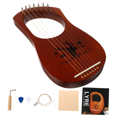 VICASKY 1 Set 7-note Lyre Strings Harp Lyre Harp Liras Instrumento ...