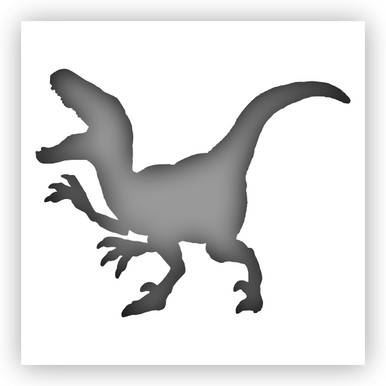 T-Rex Dinosaur Tyrannosaurus Rex Stencil - Choose a Size (36"x36 ...