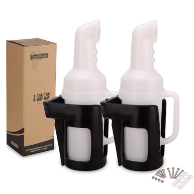 10L0L Universal Golf Cart Sand Bottle with Holder for EZGO Club Car ...