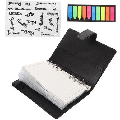 VILLCASE 3 Sets Handbook Book Organizer Envelopes Money Receipt ...