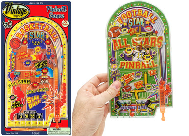 JA-RU Mini Pinball Game (1 Pocket Game) Handheld Sports Themed Arcade ...