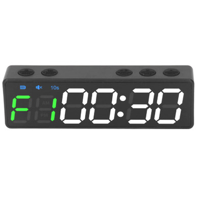 EVTSCAN 5 Inch Portable LED Digital Interval Timer for Home Gym ...