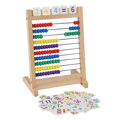 MIBSH Add Subtract Abacus Ten Frame Set Math Counters for Preschool ...