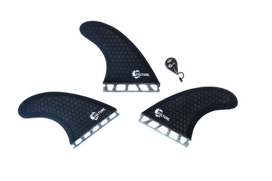 Culture Supply Signature RTM Honeycomb Tri Fin Surfboard Fin Sets - 5 ...