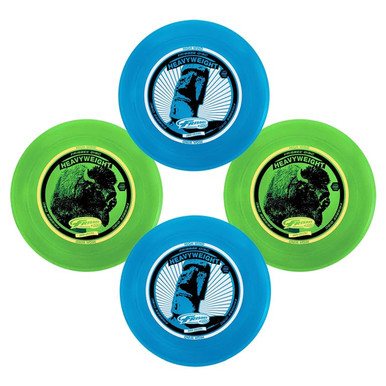 Wham-O Frisbee Heavyweight 200g Flying Discs (Blue) (4 Pack (Blue ...