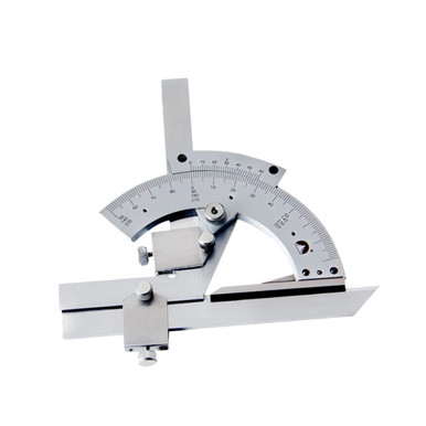 Multitools Right Angle Ruler 360 Degree Protractor Angle Measuring ...