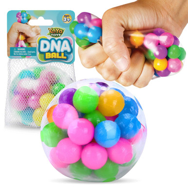 YoYa Toys DNA Ball - Stress Ball Fidget Toy - Sensory Squeezy Stress ...