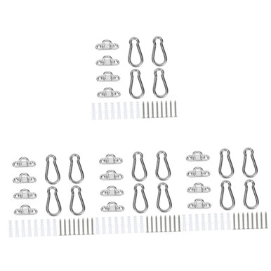 4 Sets Marine Buckle Ceiling Swing Hooks Ceiling Hammock Buckles ...