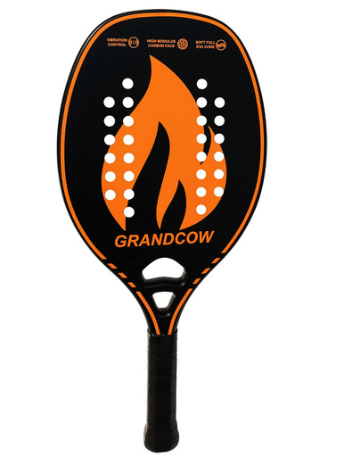 Beach Tennis Paddle Racket Racquet Carbon Frame with Soft EVA core New ...