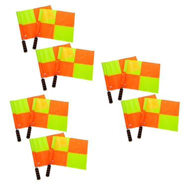 BESPORTBLE 12 Pcs Linesman Referee Flags Assistant Referee Flags Signal ...