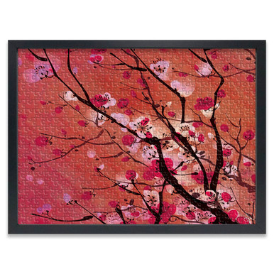 Puzzle Gallery - Madder Tinted Branch Cherry Tree in Blossom 250 Piece ...