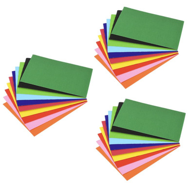 Lurrose 168 Pcs Corrugated Paper Origami Paper 6x6 Paperplates Origami ...
