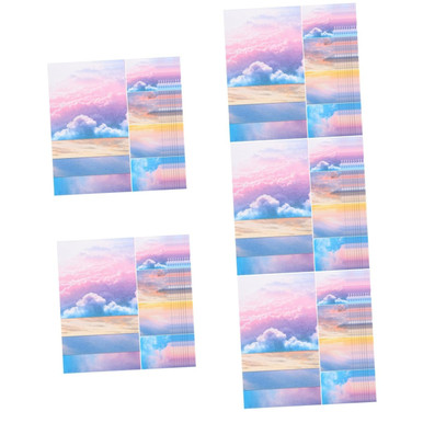 1000 Sheets Square Origami Scrapbook Paper Origami Paper Portable ...