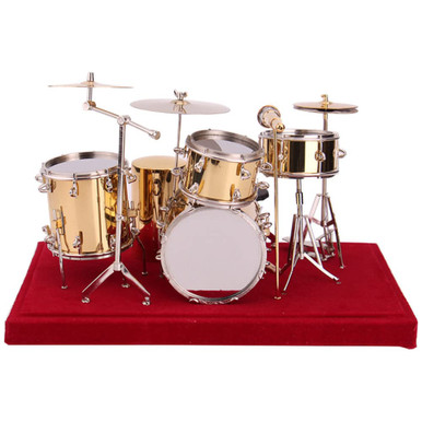 Miniature Musical Instrument Drum Set, Metal Musical Instrument Drum ...