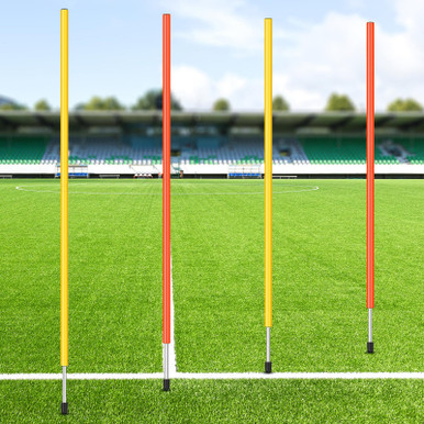 Silipull 10 Pcs Training Agility Poles 5ft Adjustable Soccer Training ...
