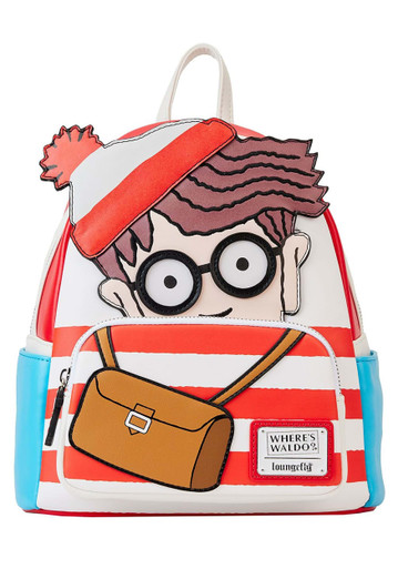 Loungefly Where's Waldo Cosplay Mini Backpack - Warehousesoverstock