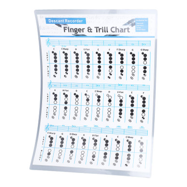 Flute Chord Chart, 8 Holes Clarinet Chord Fingering Practice Chord ...
