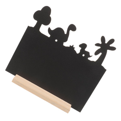 TEHAUX Mini Blackboard Signs Small Chalkboard Sign Menu Board Mini ...