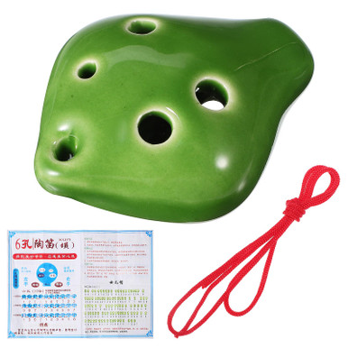 Portable Ocarina Ceramic Ocarina Small Ocarina 6 Hole Ocarina ...