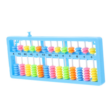 Toyvian 13 Abacus Chinese Calculator Soroban Calculating Tool ...
