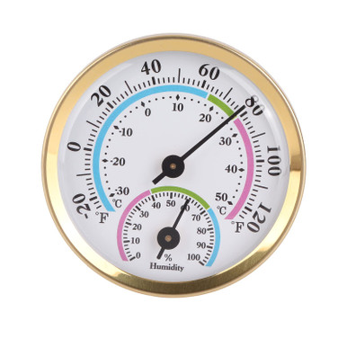 Jeanoko Mini Pointer Type Thermometer Hygrometer Indoor Temperature ...