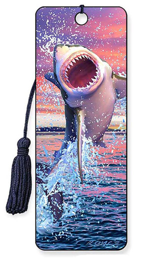 3D Shark Themed Products (Leaping Shark Bookmark) - Warehousesoverstock