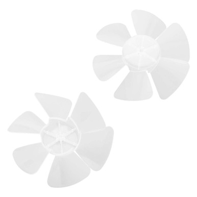 JEATHA Plastic Fan Blade with Nut Cover Universal Silent Fan Blades ...