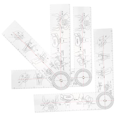 Artibetter 3pcs Arm Angle Measurement Gcse Maths in 4 Weeks Finger ...
