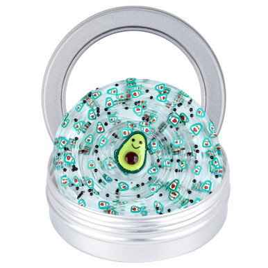 Thinking Slime, Crunchy Avocado Clear Slime Kit, Scented DIY Slime ...