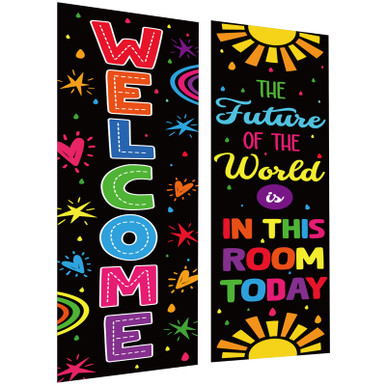 Colorful Classroom Decorations Classroom Welcome Banner and Poster for ...