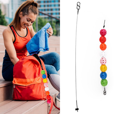 PEUTIER Pickleball Ball Stringer Cable Chord, 23 Inch Length Pickleball ...