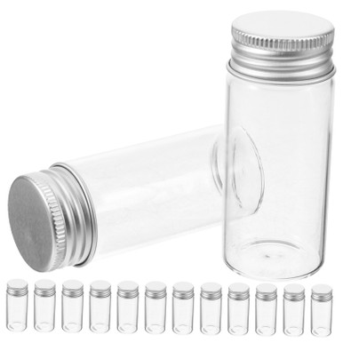 Hemoton 24pcs Test Tube Bottle Test Tubes with Lids Tubes with Caps ...