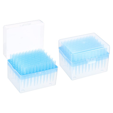 PATIKIL 1000ul Filtering Pipette Tips, 2 Sets 100 Tips/Rack(Blue ...