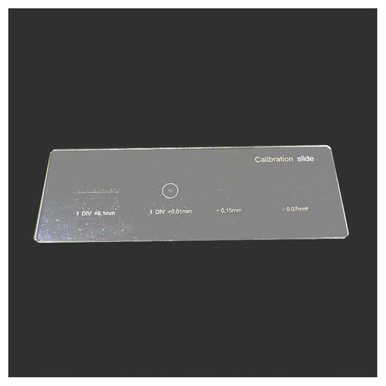 USEEV Microscope Adapter 0.01mm Calibrate Microscope Slide Stage ...